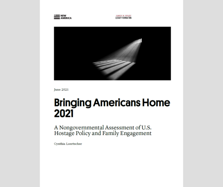 Hostage Reports - Foley Foundation