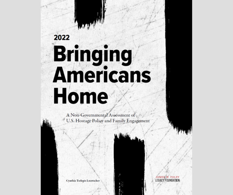 Hostage Reports - Foley Foundation