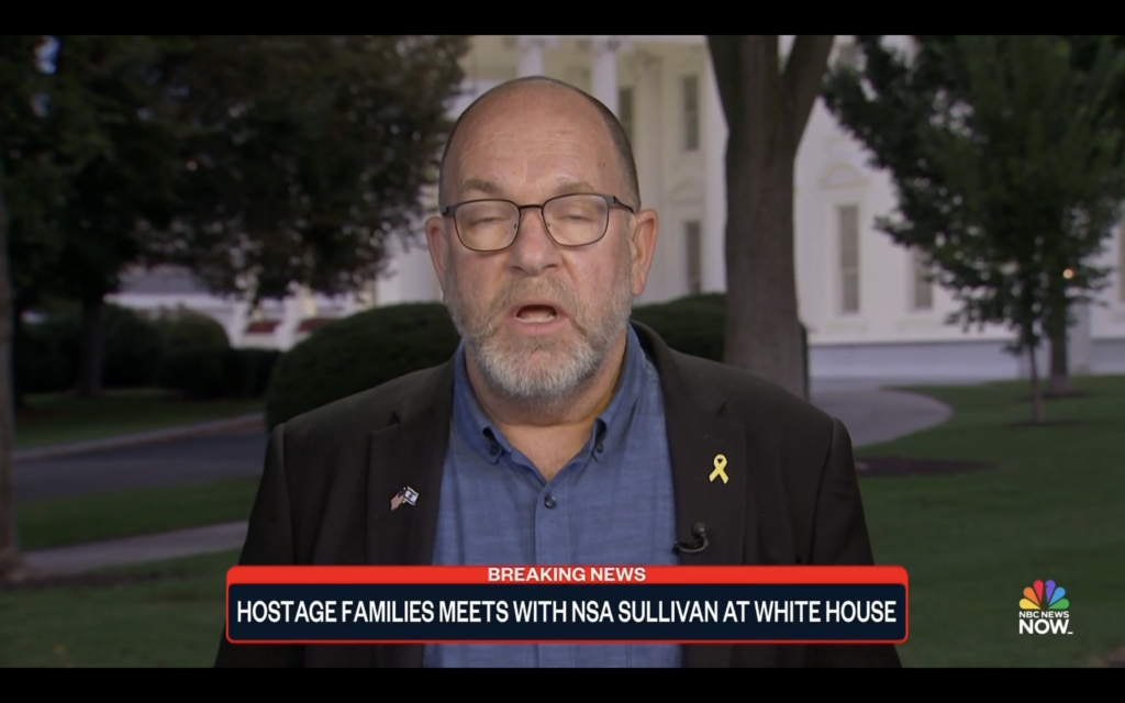 Father of hostage says U.S. is 'fully committed' to freeing all 101 ...